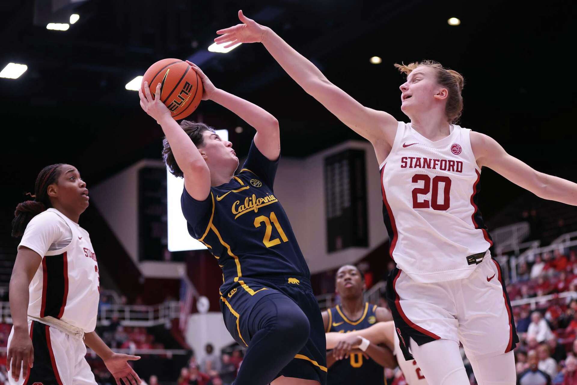 Cal women withstand Stanford rally to complete rare sweep of Cardinal