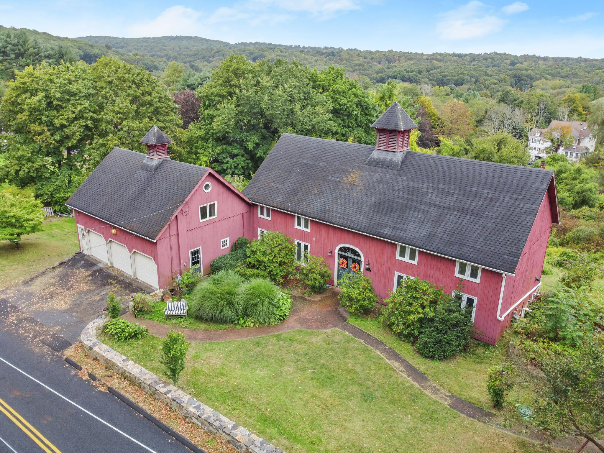 100-year-old renovated red barn in Ridgefield listed for $900K