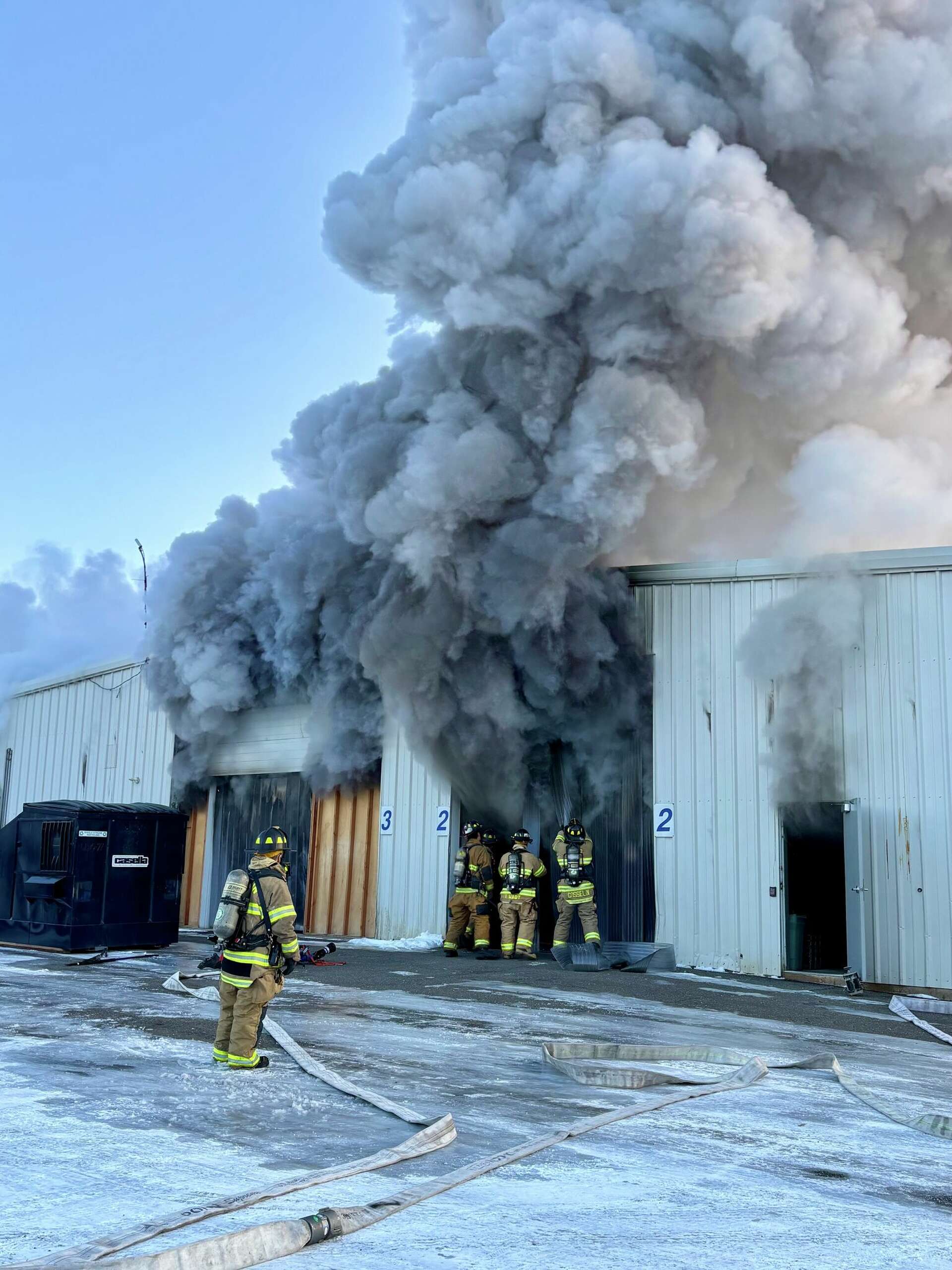 Bolton firefighters put out blaze at cabinetry business, officials say