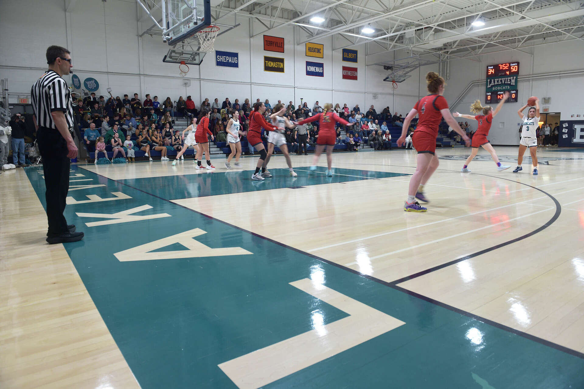 Athletes at Lakeview High School adjust after Litchfield schools merge