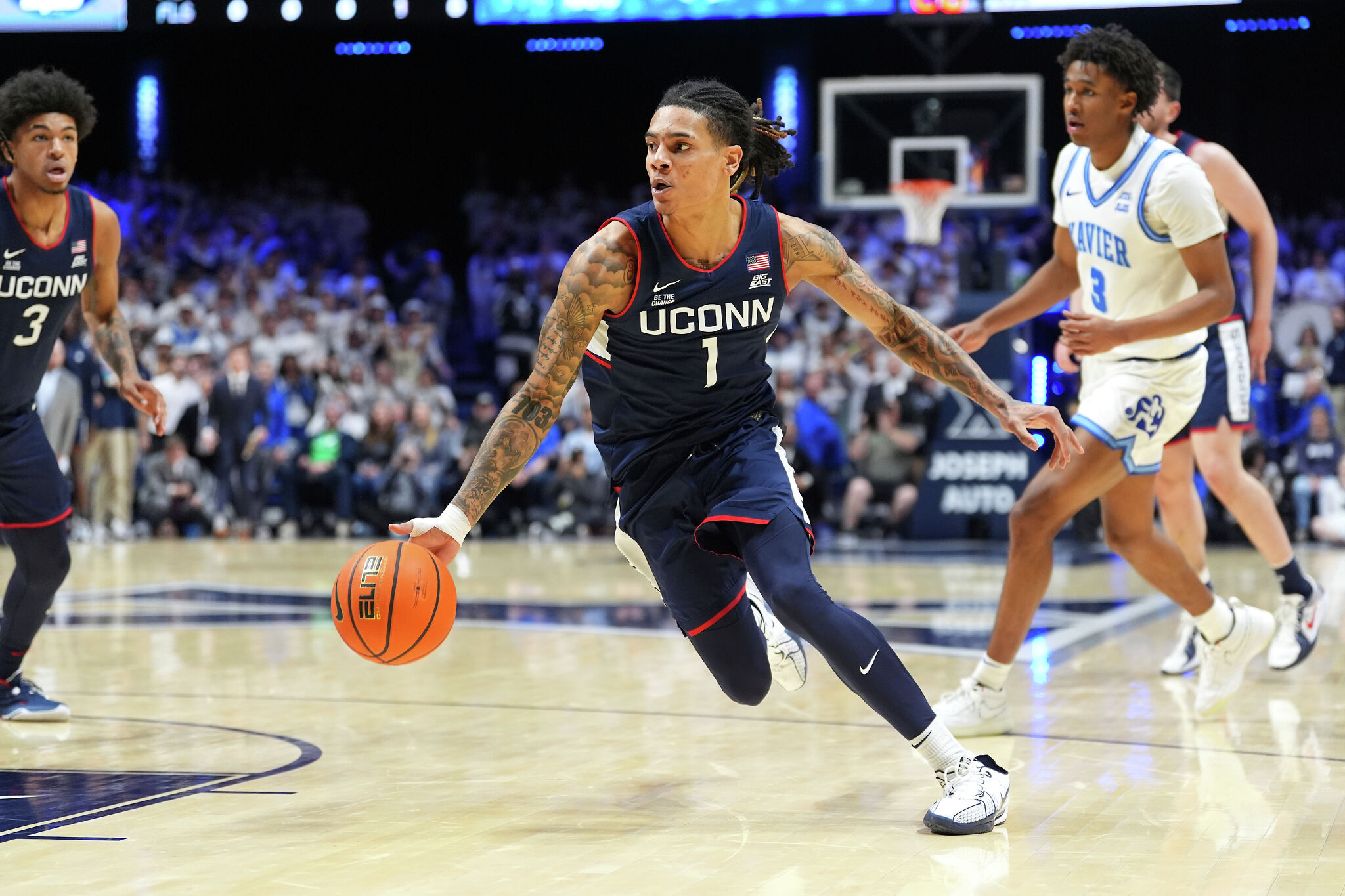 UConn men's basketball comeback falls short in loss at Xavier