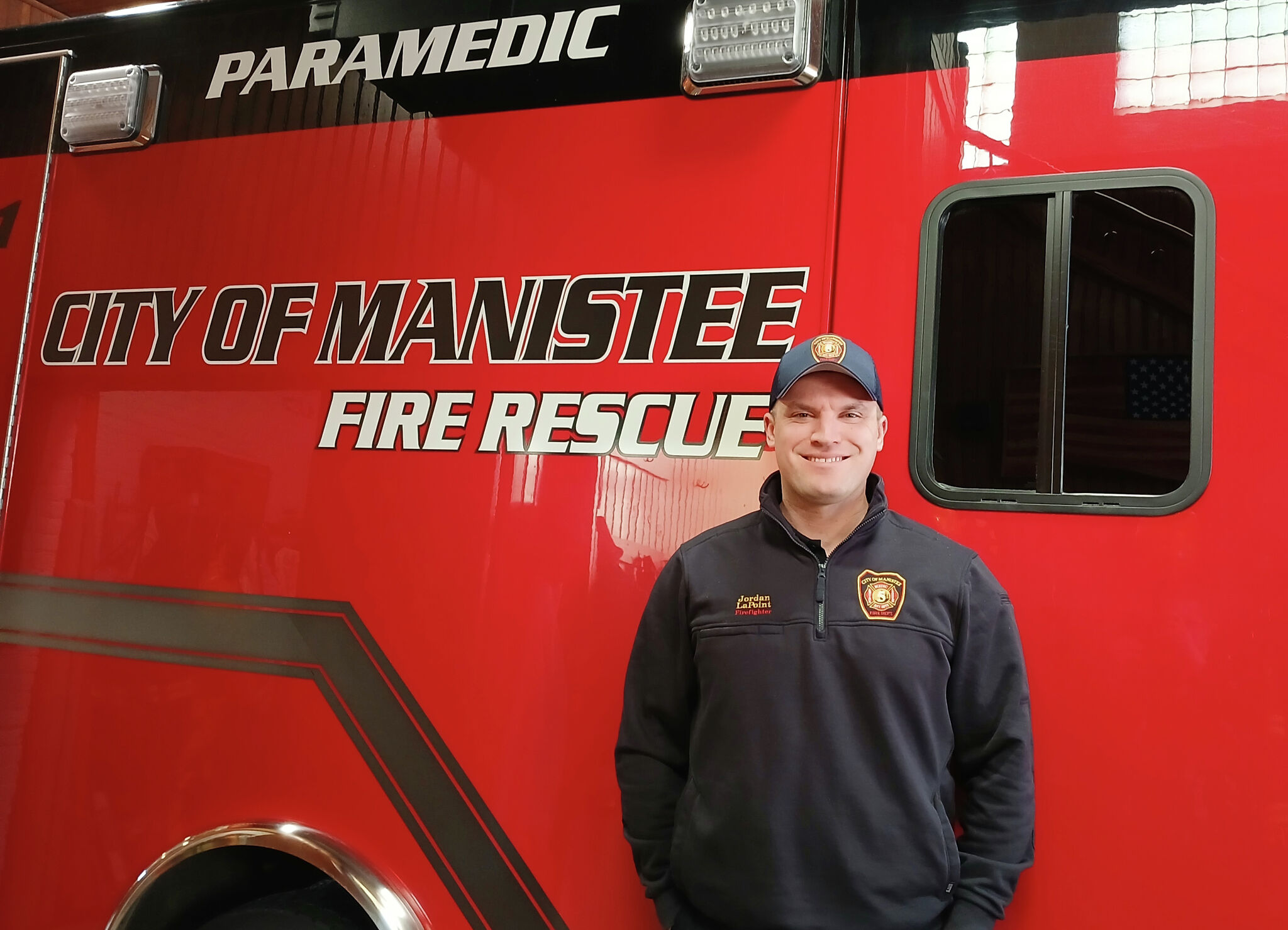 MHS grad returns as Manistee firefighter paramedic