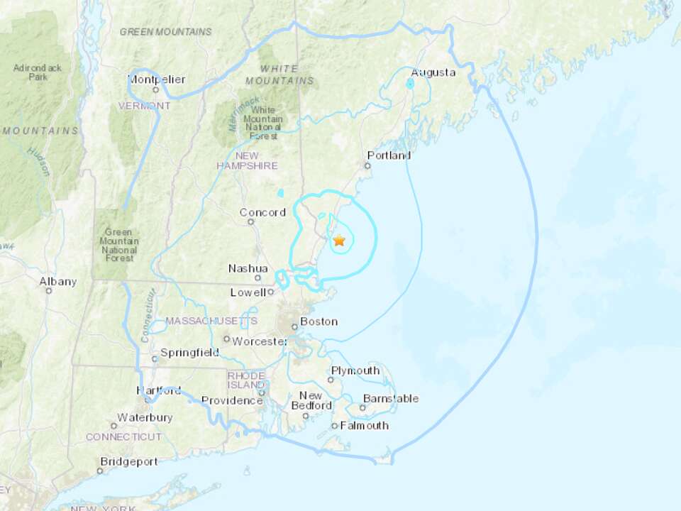 3.8 magnitude Maine earthquake could be felt in CT, USGS says