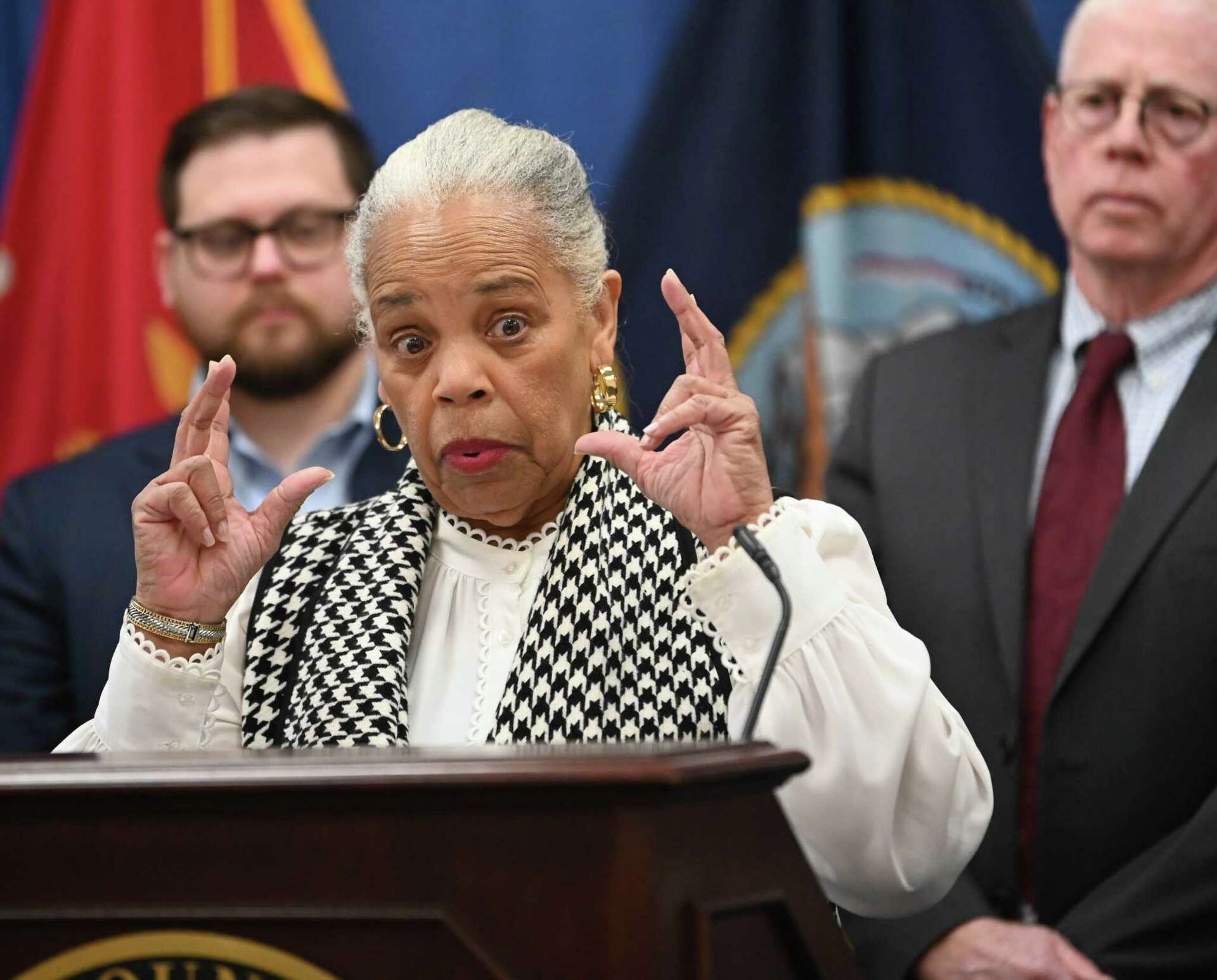 Churchill: What is that massive thing? The Albany County Legislature