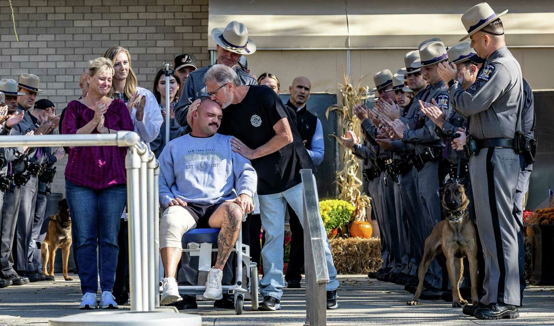 Trooper who claimed motorist shot him charged with making it up