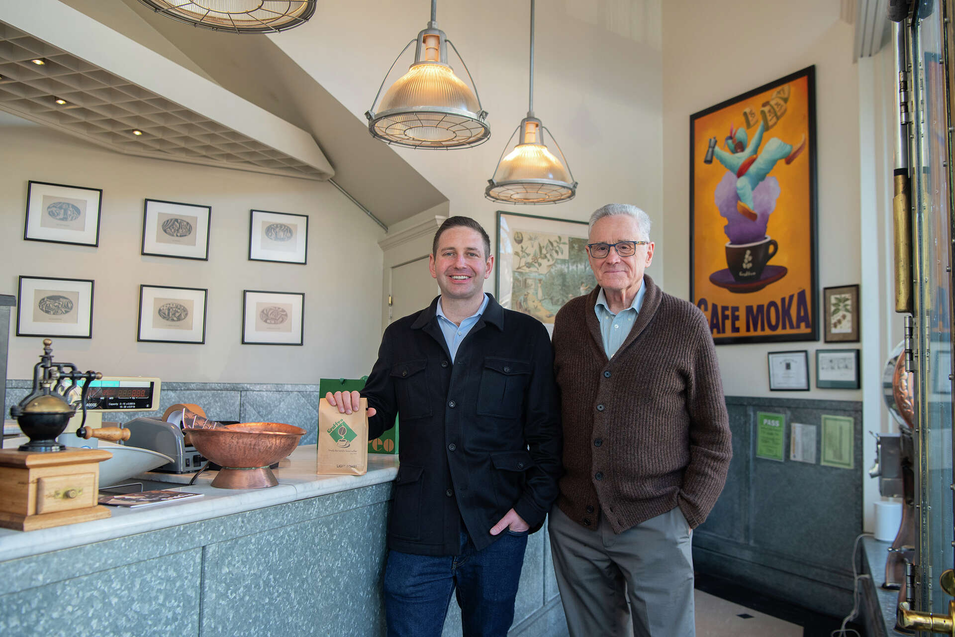 Member of wealthy SF family takes over city's oldest roastery