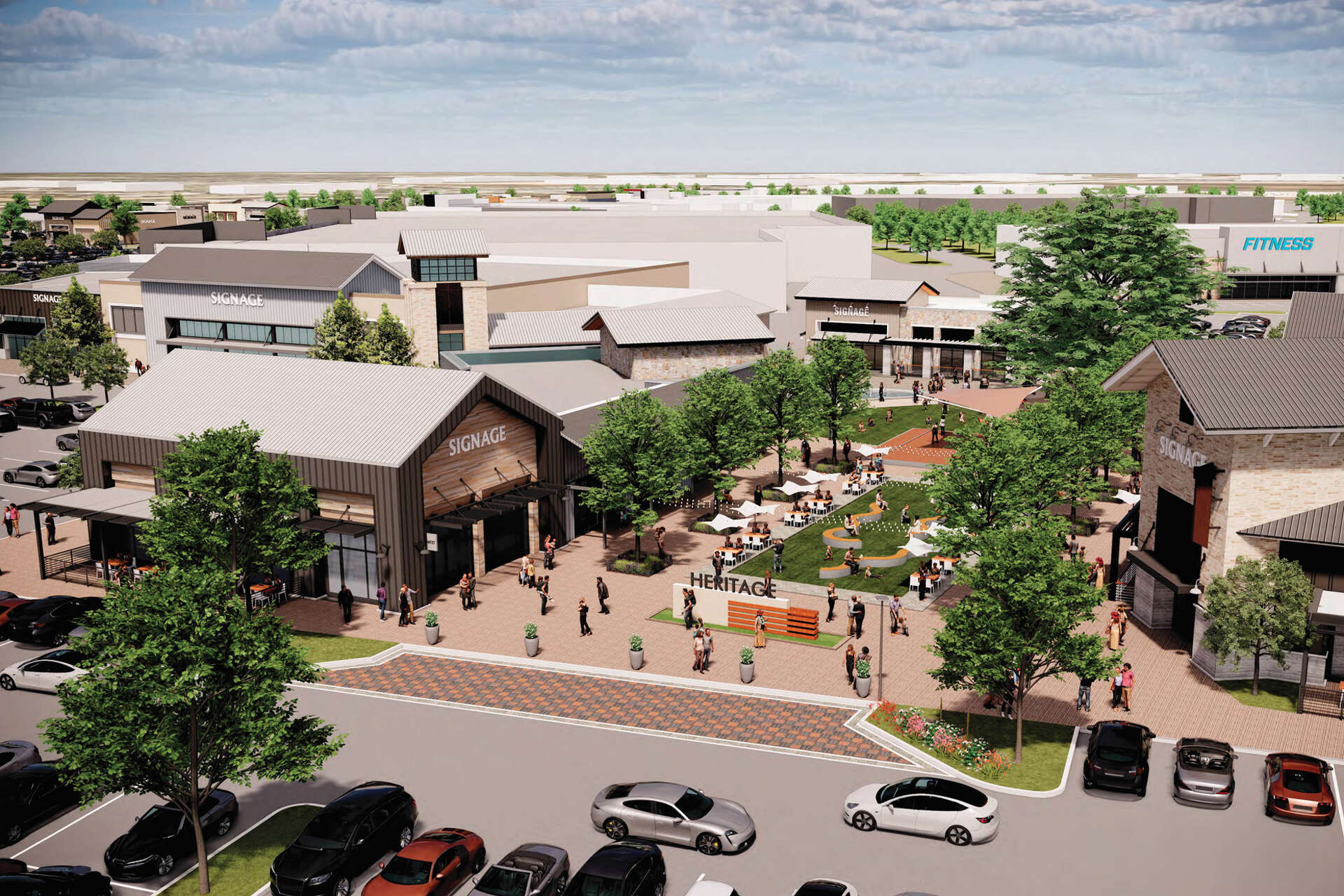 Texas Heritage Marketplace, Target break ground in Katy, Waller County