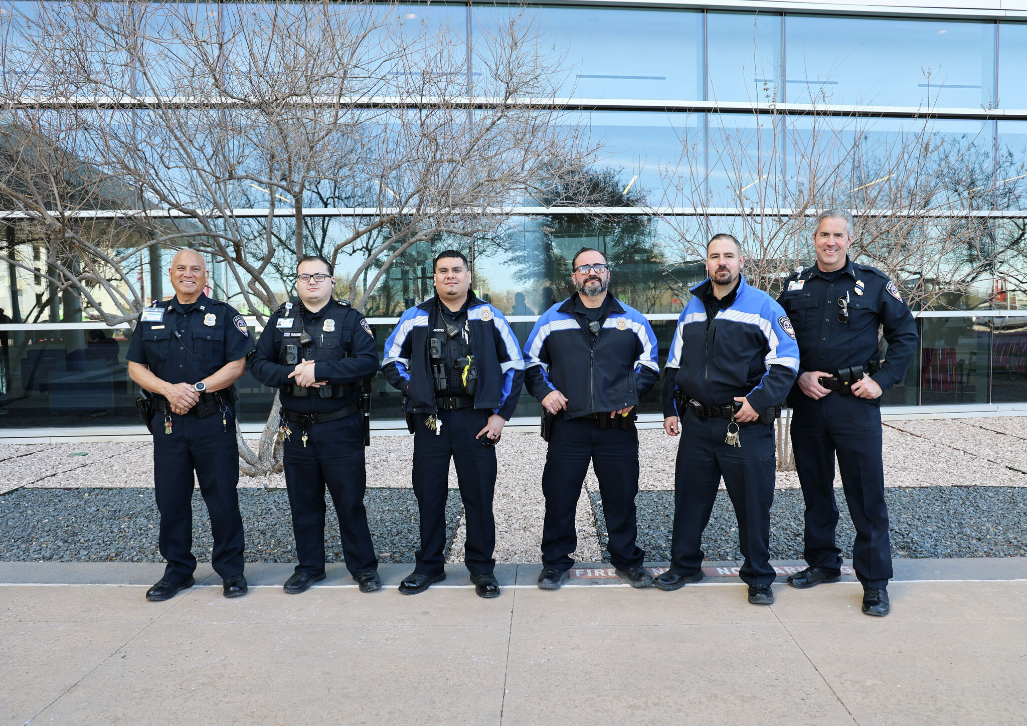 Hospital police department staff complete active shooter training