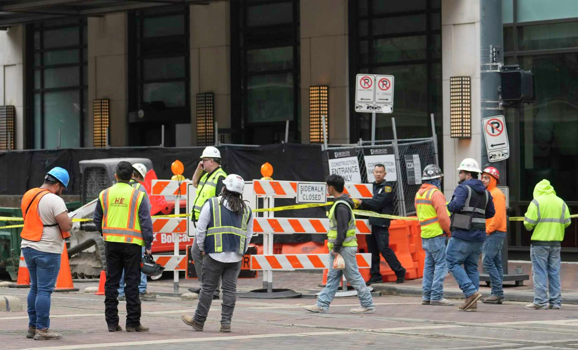 One person injured in downtown Houston after construction accident