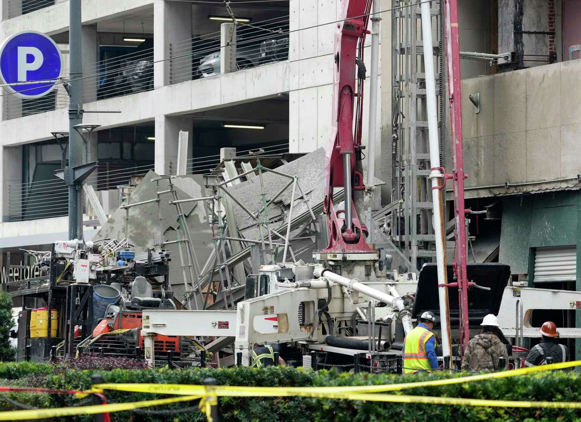 One person injured in downtown Houston after construction accident