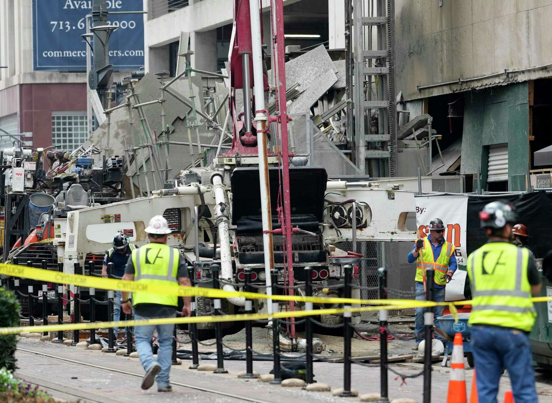One person injured in downtown Houston after construction accident