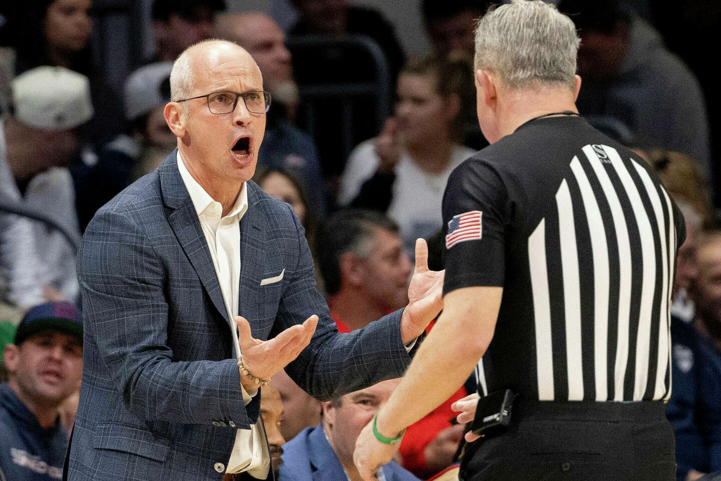UConn coach Dan Hurley reflects on season, sideline tantrums, refs