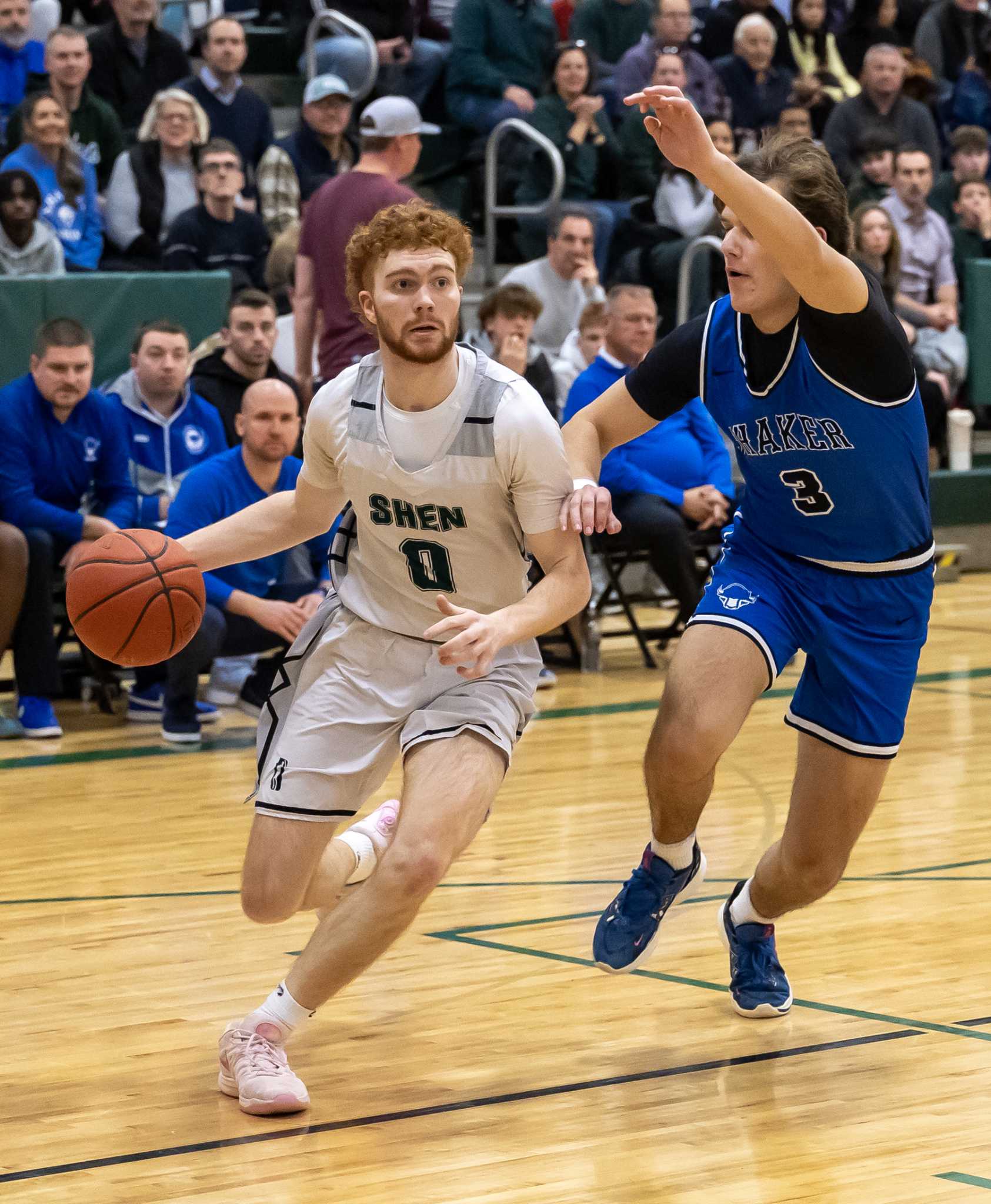 Shaker posts two basketball wins on a night Shen honors Kevin Huerter