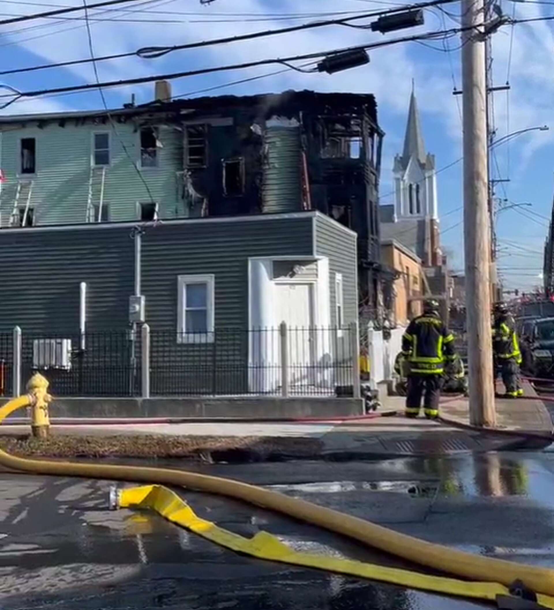 Bridgeport fire damages three-story home on Grand Street: Officials