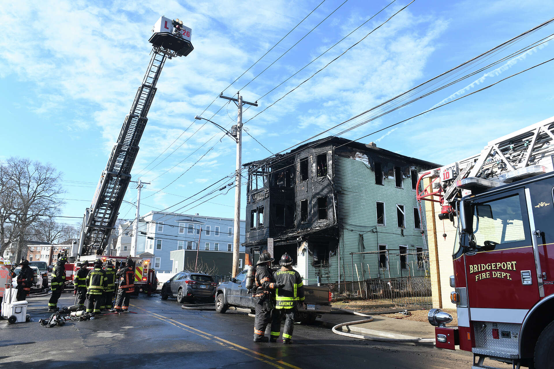 Bridgeport fire damages three-story home on Grand Street: Officials