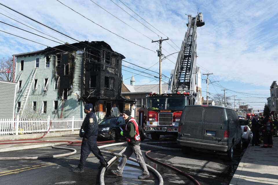Bridgeport fire damages three-story home on Grand Street: Officials