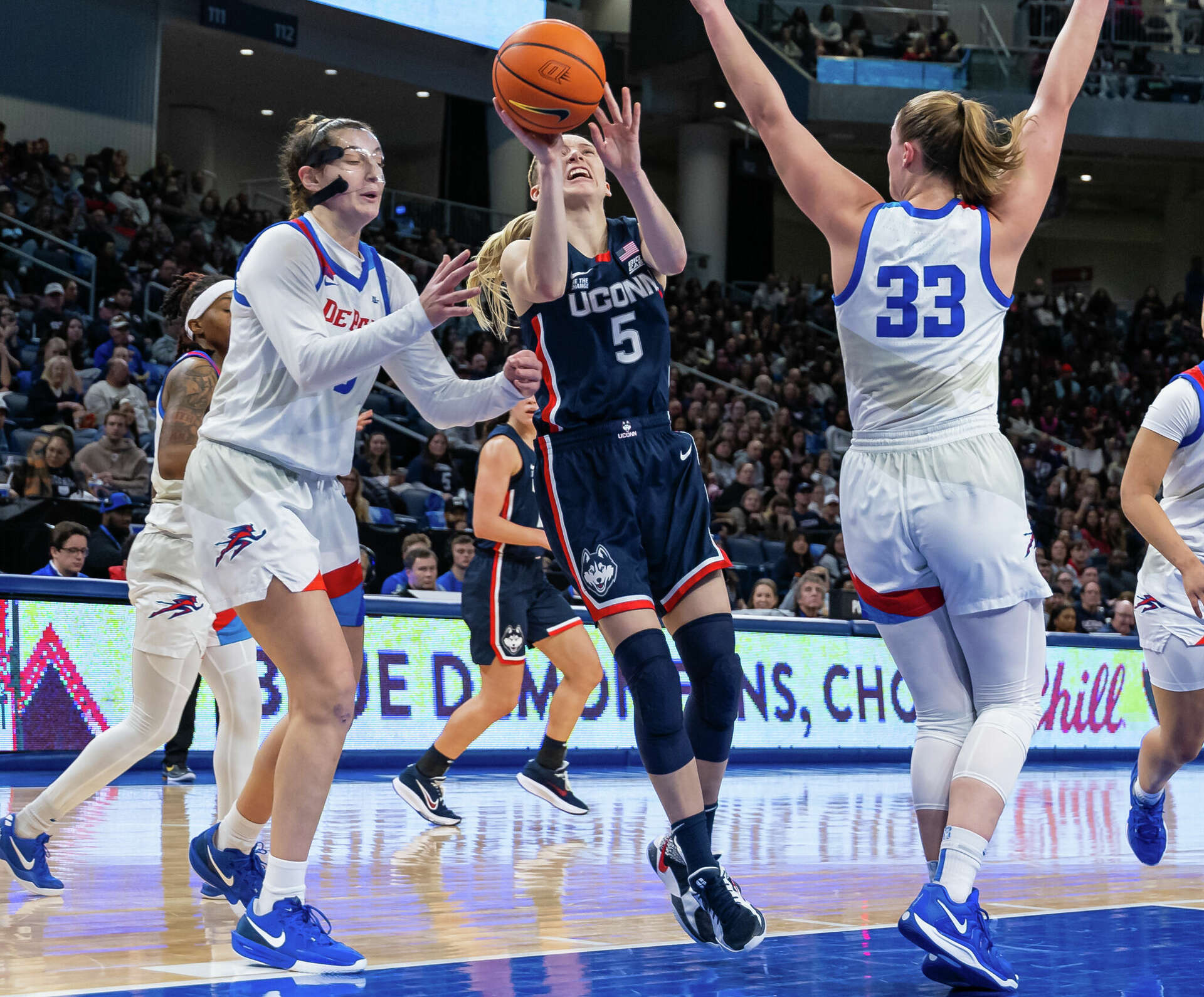 UConn women's basketball takes down DePaul thanks to its depth