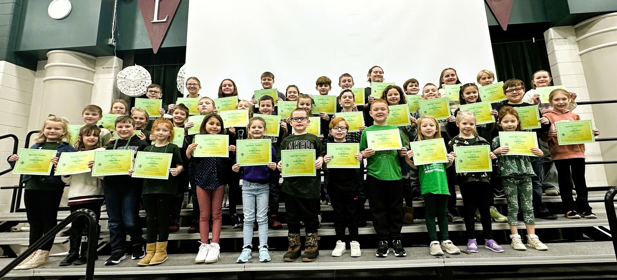 Laker Elementary celebrates Spotlight Students