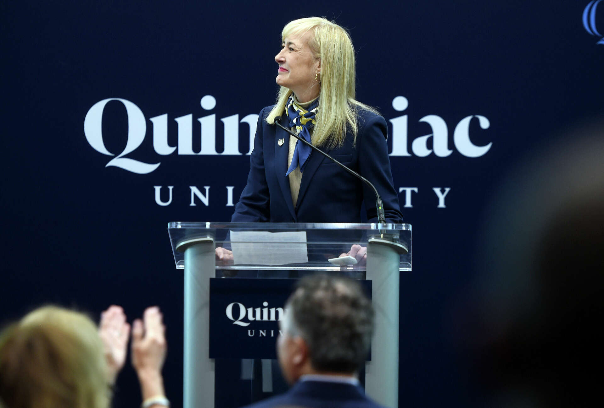 Quinnipiac University introduces Penn State dean as next president