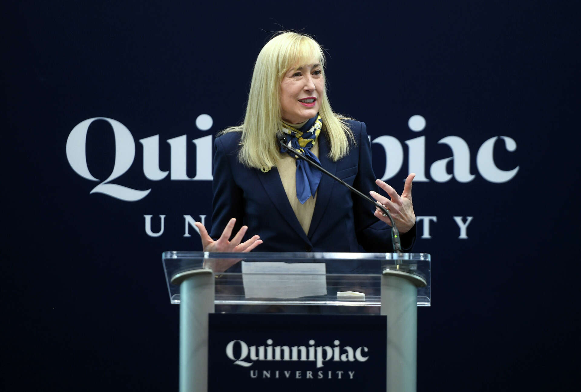 Quinnipiac University introduces Penn State dean as next president