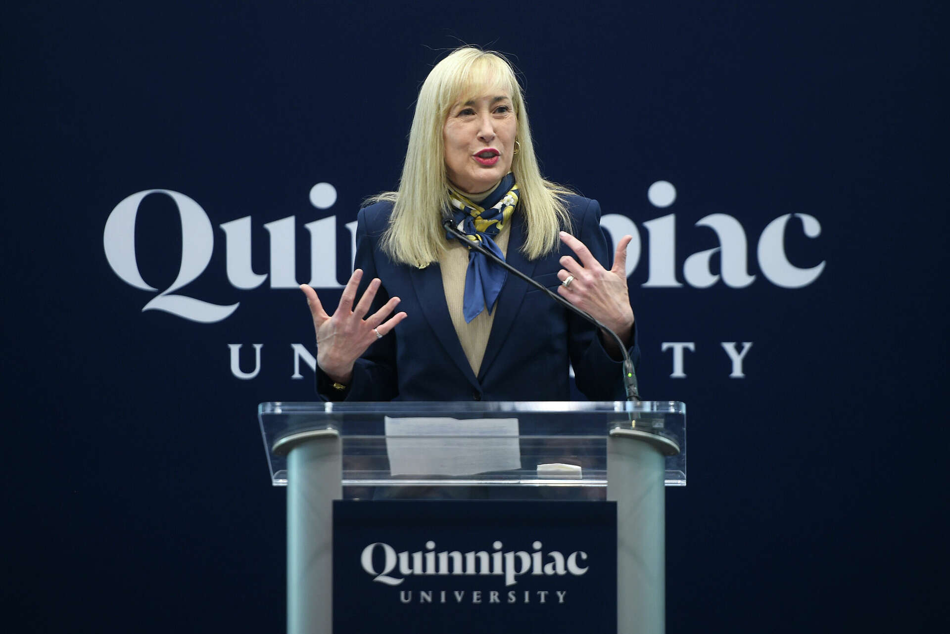 Quinnipiac University introduces Penn State dean as next president