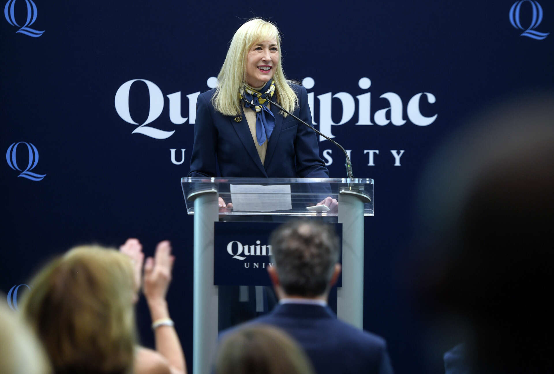 Quinnipiac University introduces Penn State dean as next president