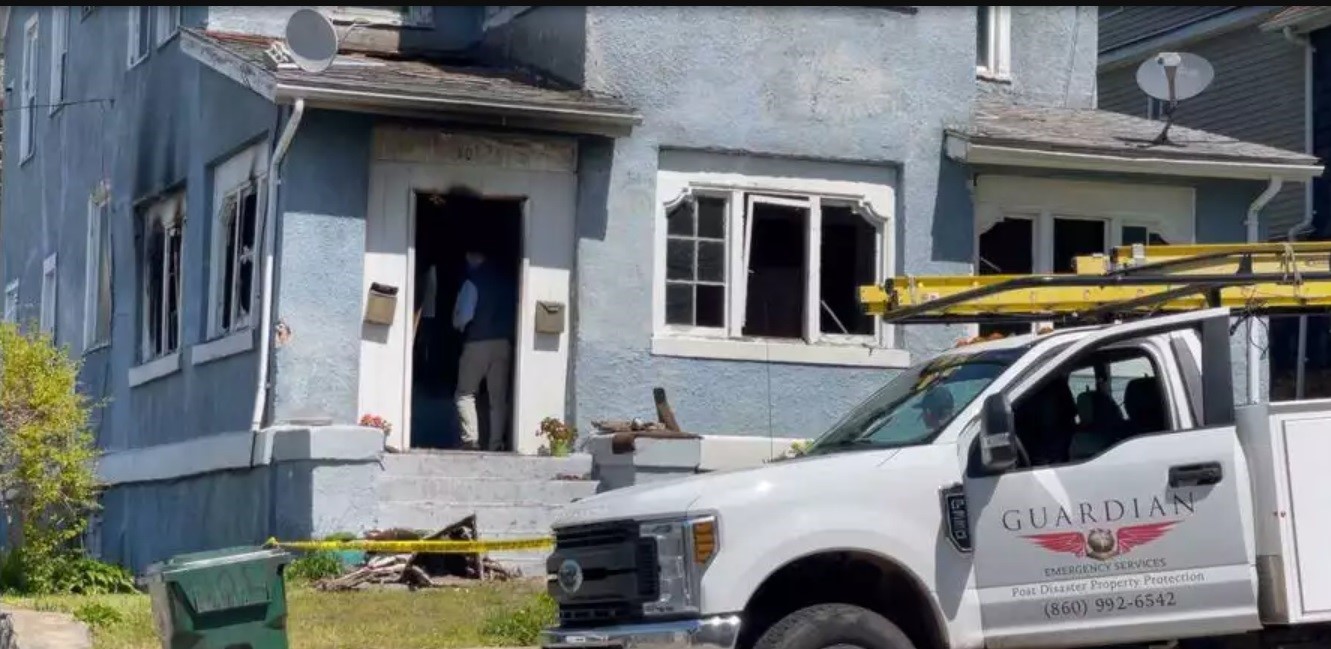 Man charged in New London arson after son was killed pleads no contest