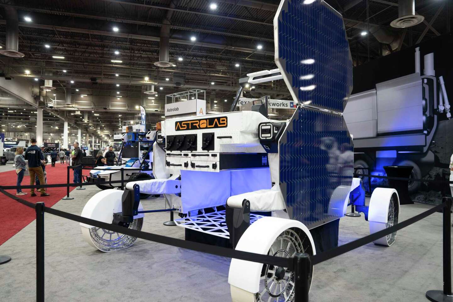 NASA displays moon rovers at Houston Auto Show