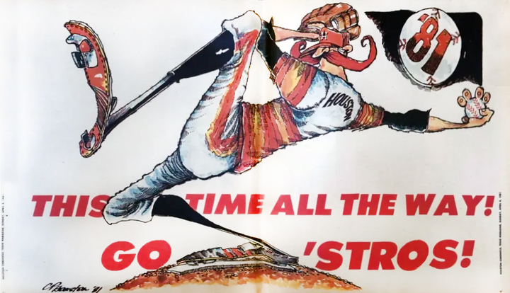 Clyde Peterson, the cartoonist who signed himself "Houston"