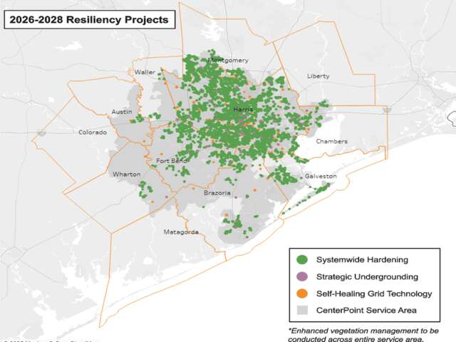 CenterPoint Energy files $5.75 billion resiliency plan