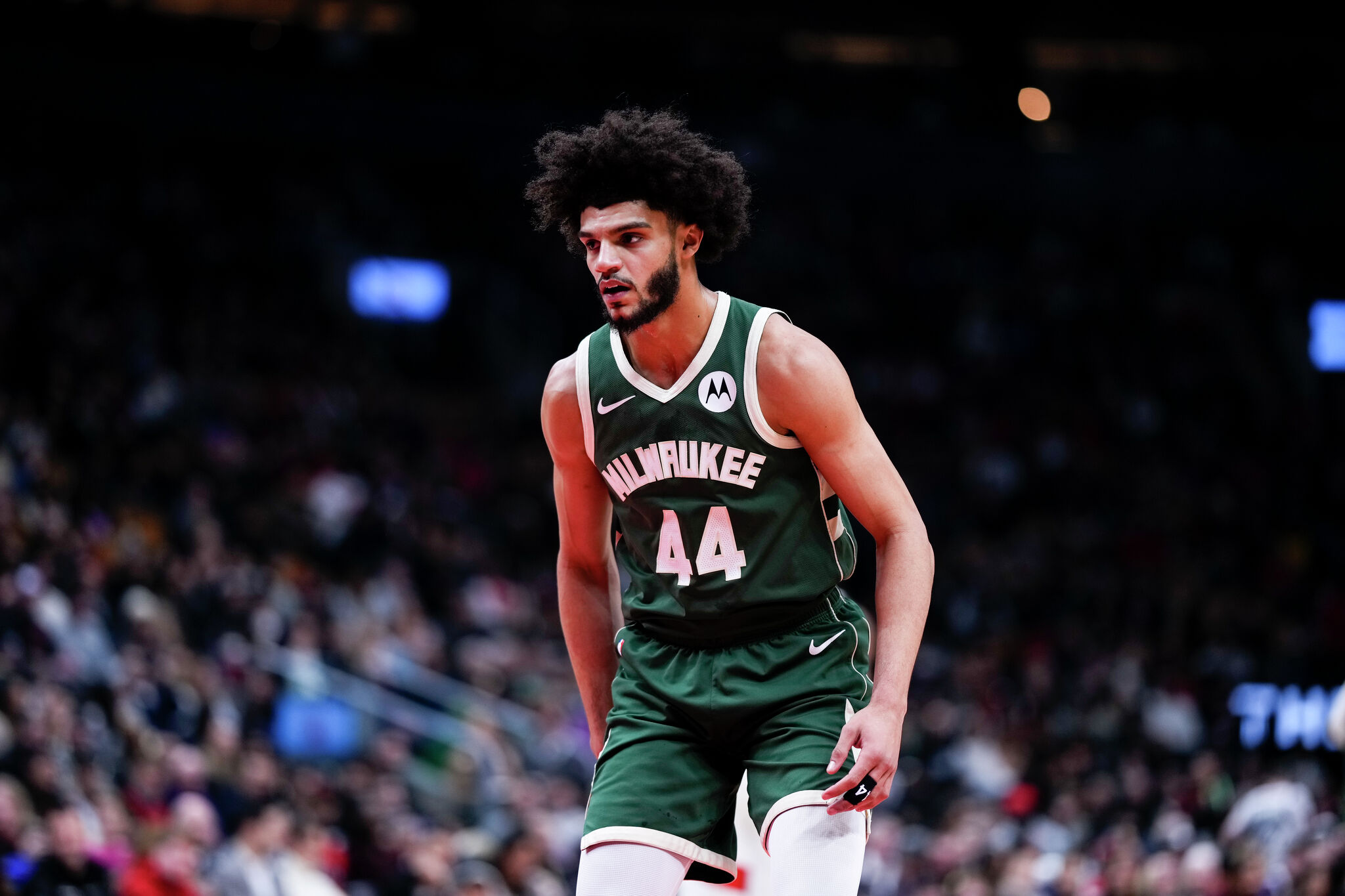 UConn men's basketball alum Andre Jackson Jr. attends Marquette game