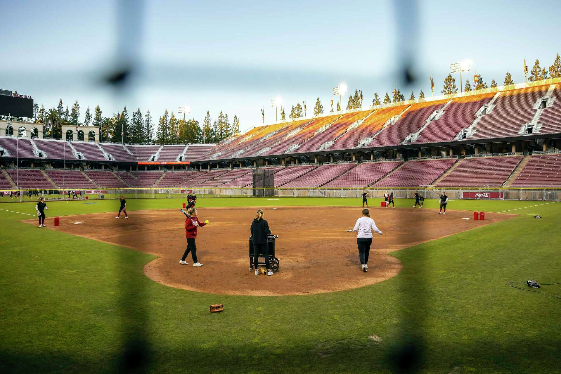 Diamond in the rough: Stanford softball moves into football stadium