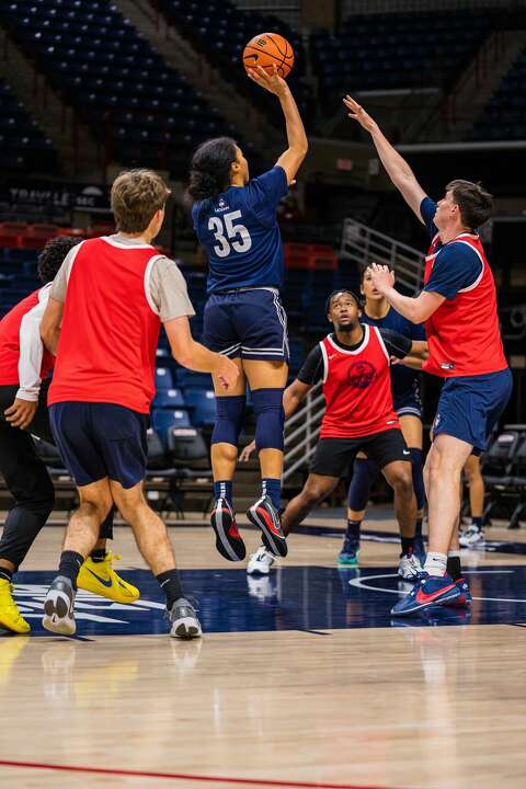 Meet UConn women’s basketball’s male practice players