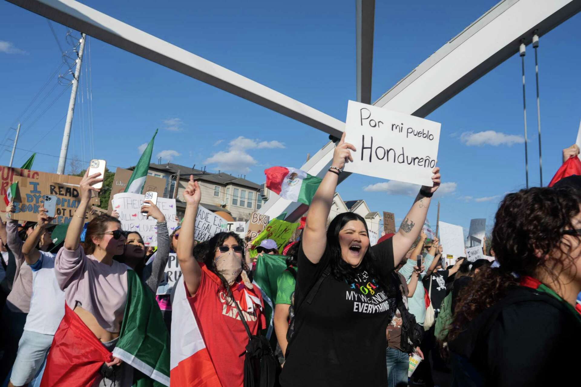 In Houston immigration protest, Latinos demand to be heard