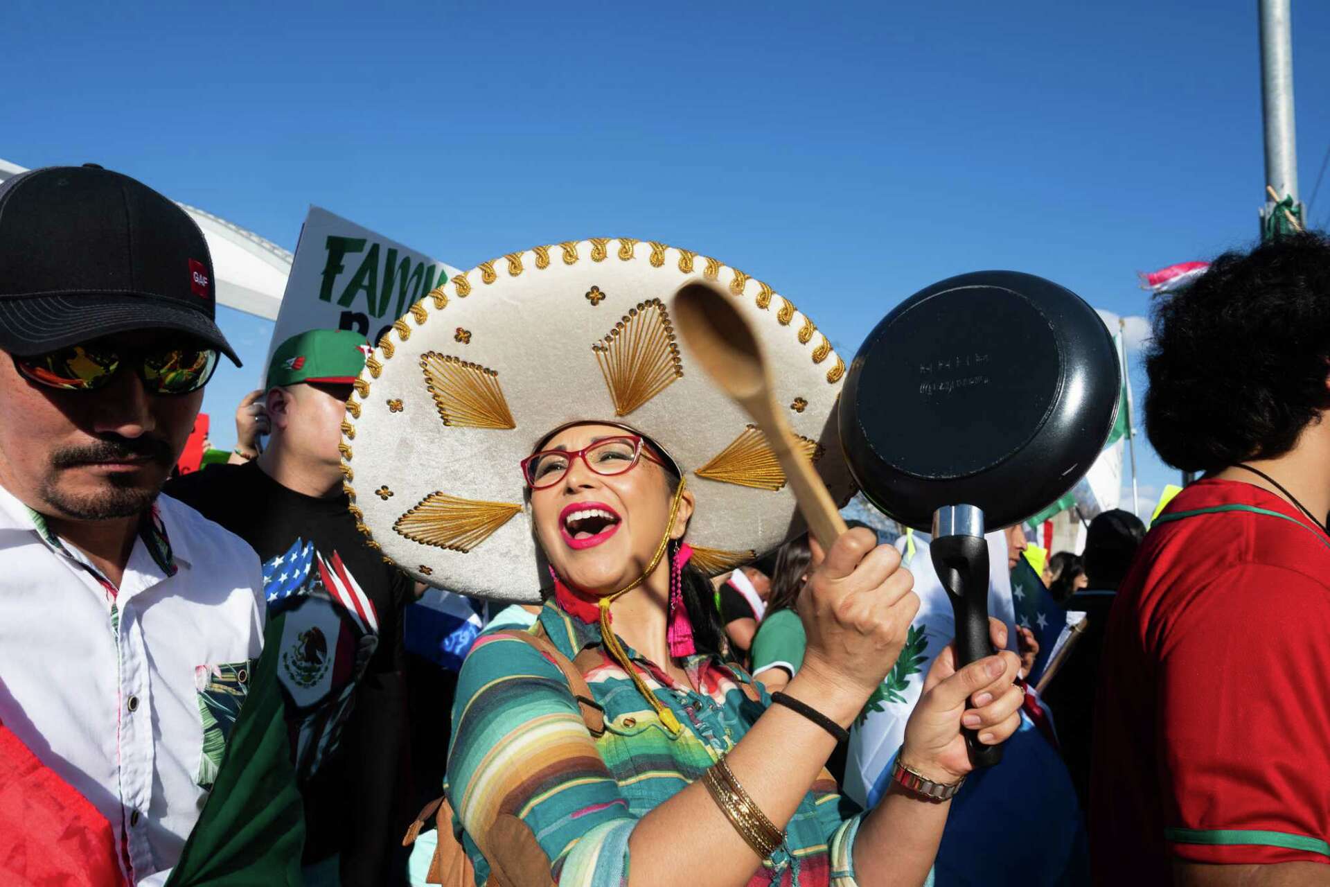 In Houston immigration protest, Latinos demand to be heard