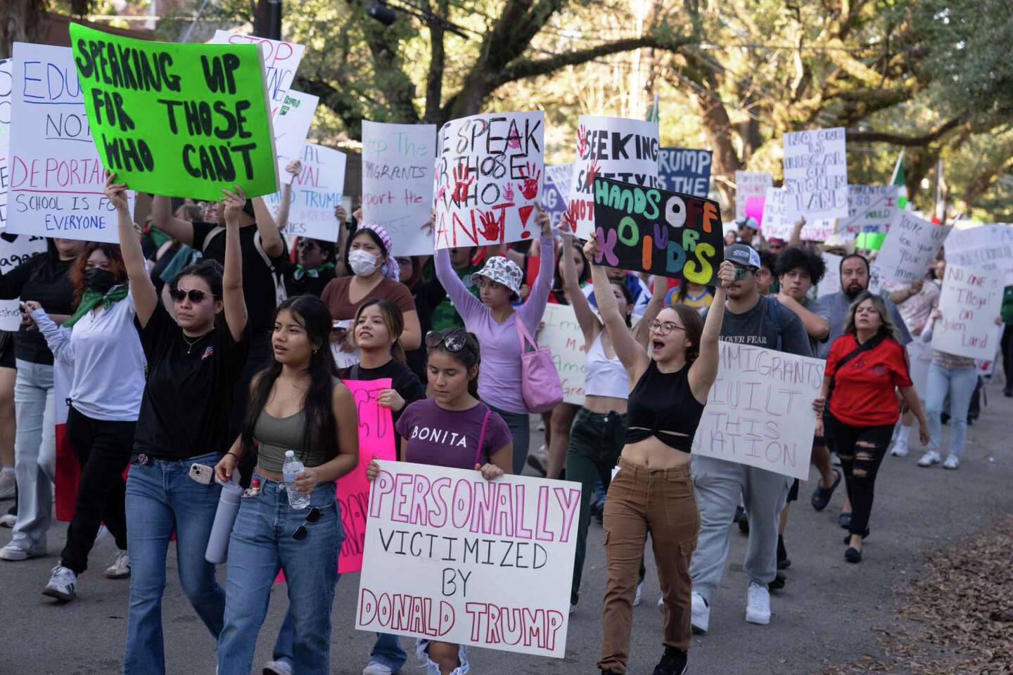 In Houston immigration protest, Latinos demand to be heard