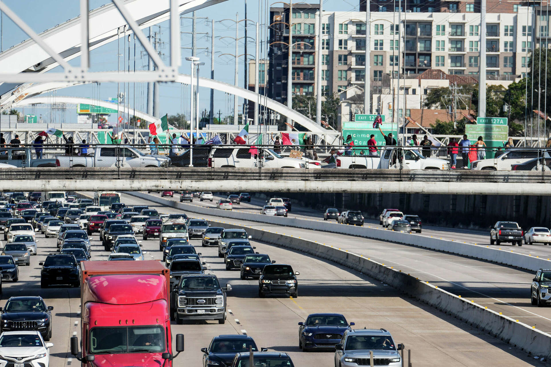 Trump's immigration crackdown: Thousands protest in Houston