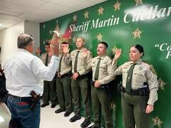 Five people join the Webb County Sheriff's Office family