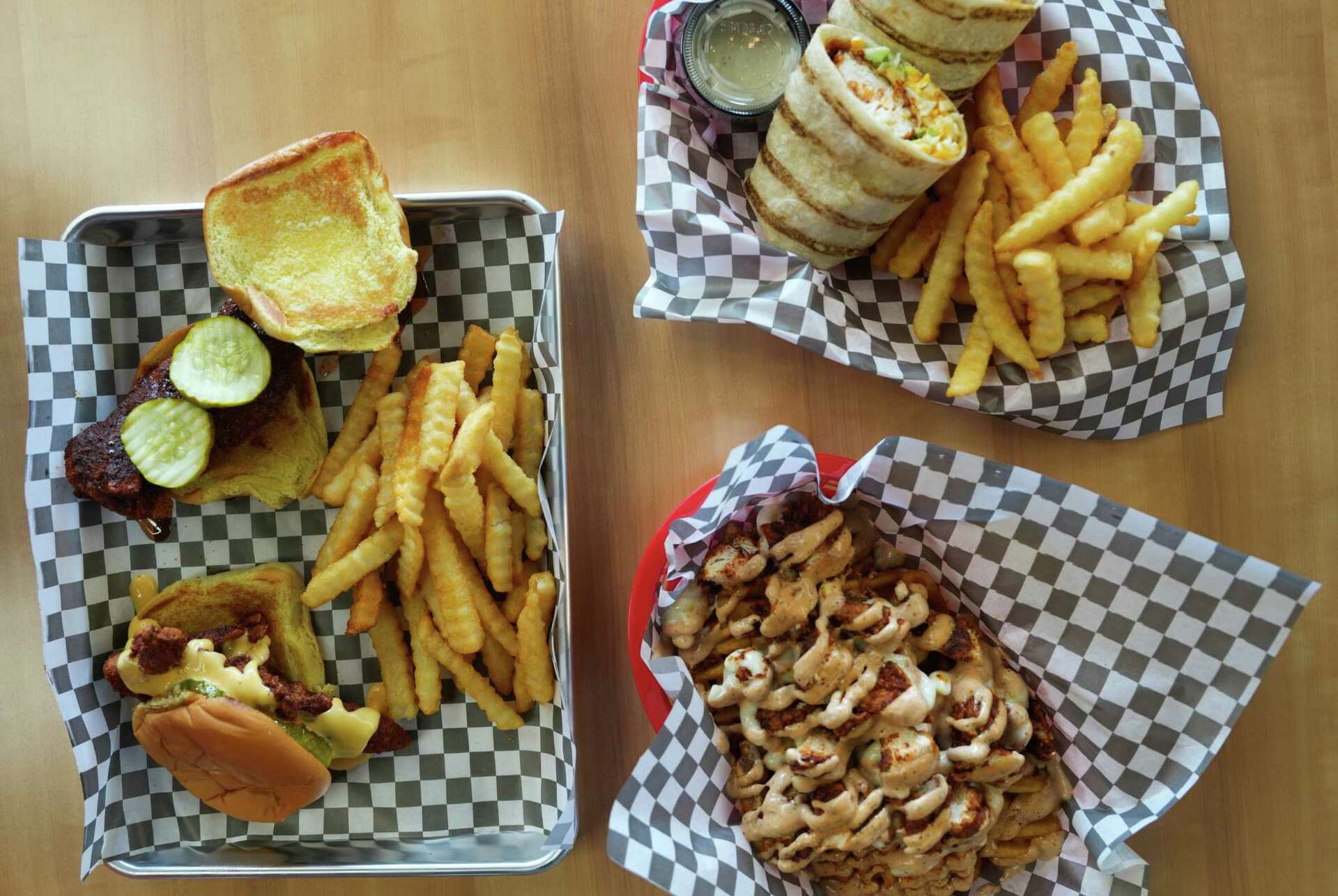 Katy Food Hall opens with Main Bird, Dripped Birria and Bun Slut