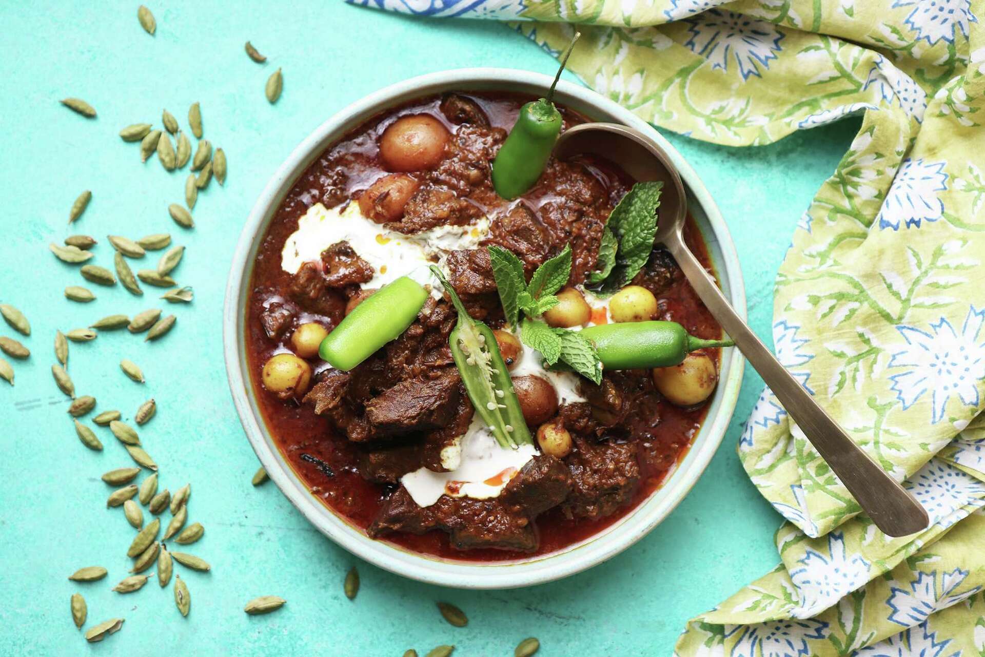 This recipe for Sayel Stew comes together quickly and easily