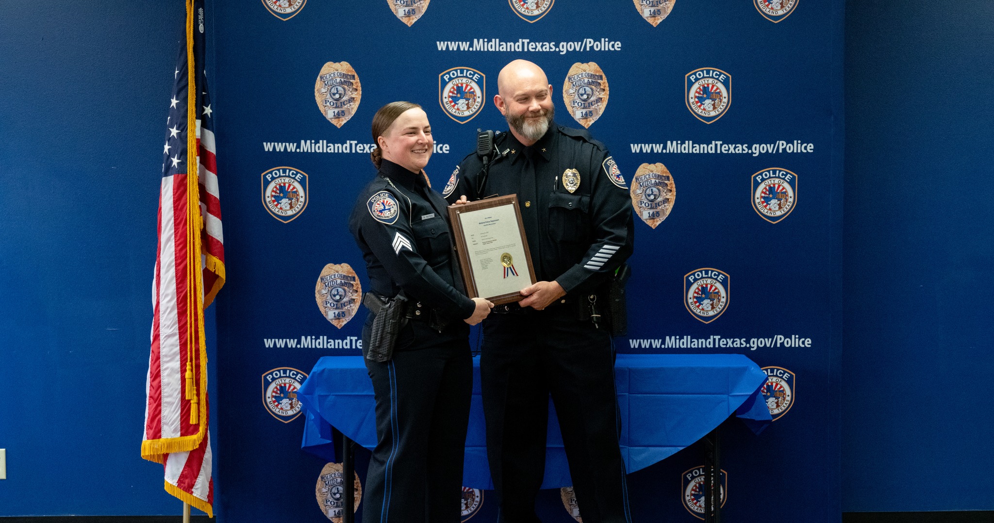 Midland Police Officer Hailee Pepper promoted to sergeant