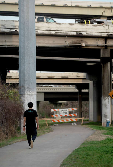 MKT Trail bridges at Studewood, Hogan knocked out by TxDOT debris