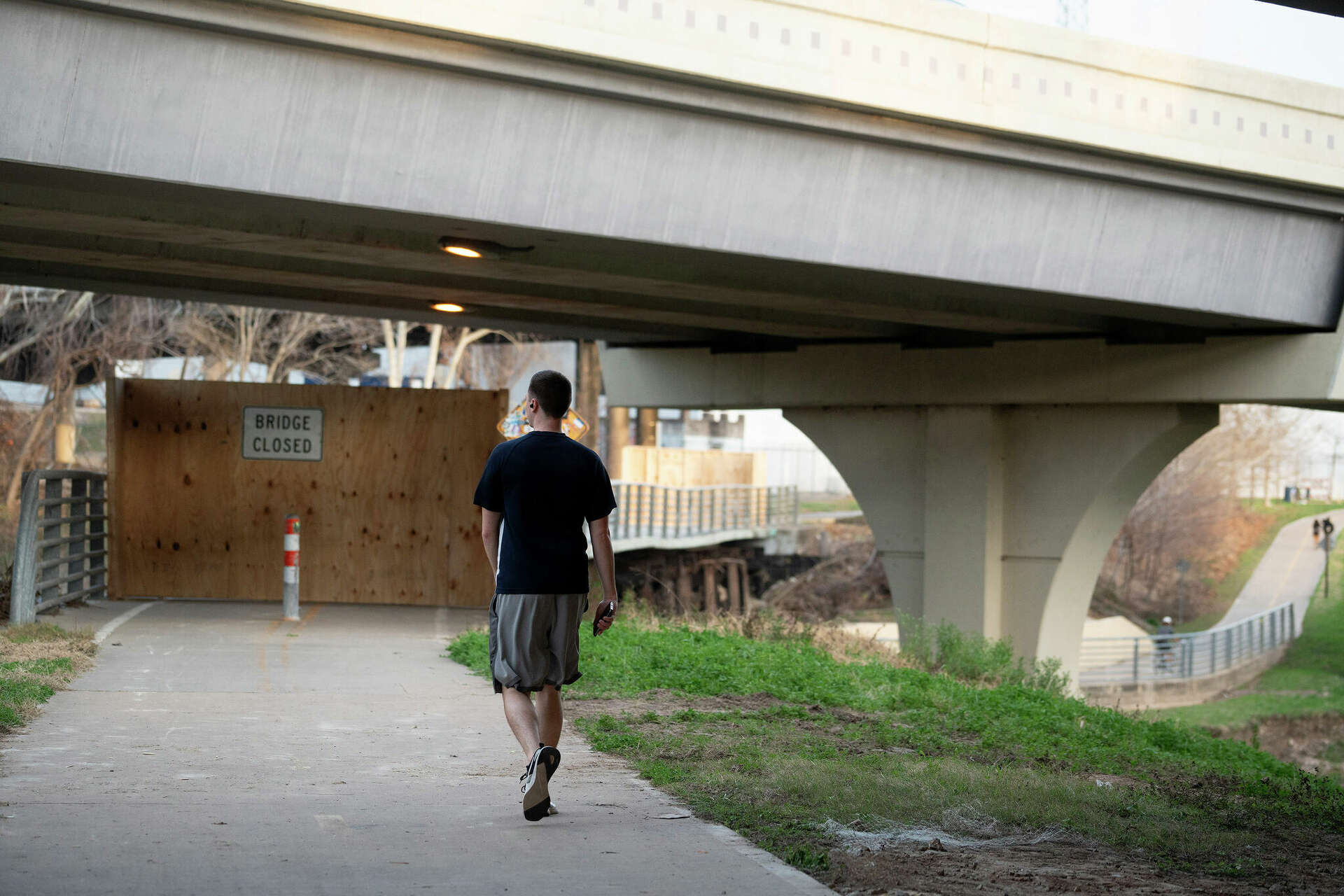 MKT Trail bridges at Studewood, Hogan knocked out by TxDOT debris