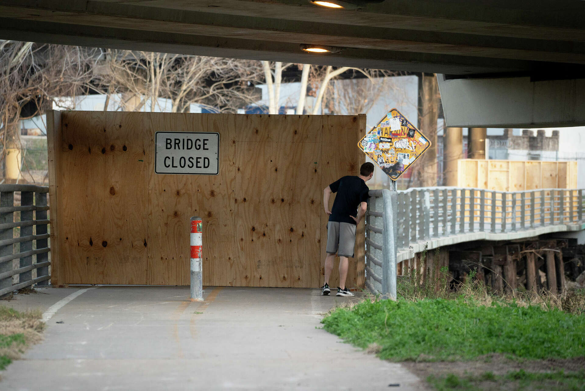 MKT Trail bridges at Studewood, Hogan knocked out by TxDOT debris