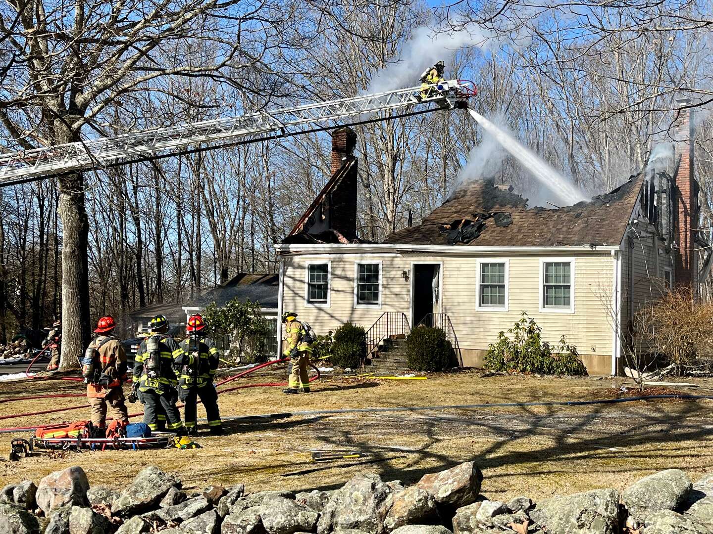 Oxford fire damages Hawley Road home, displaces resident: Officials