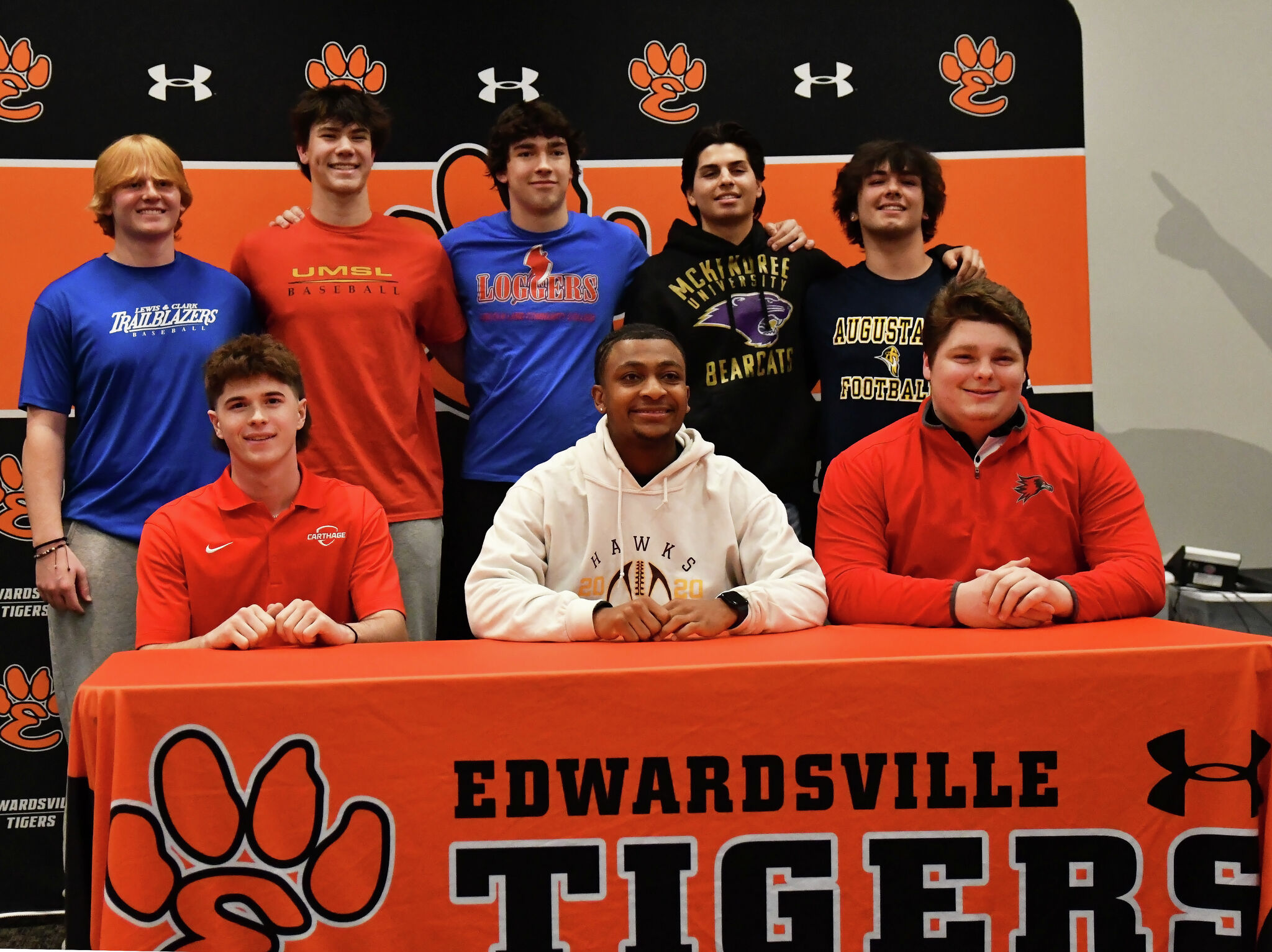Edwardsville High School announces college commitments for sports