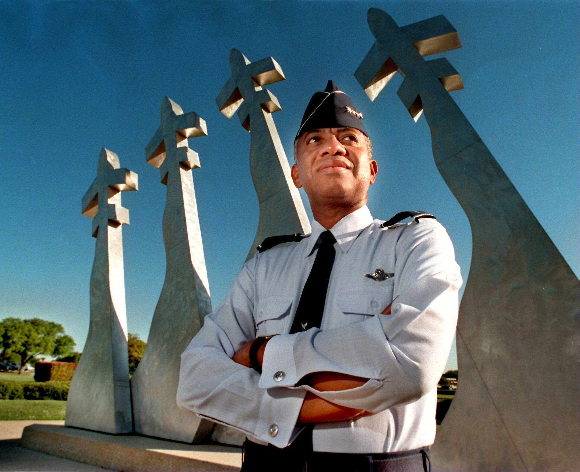 Pioneering Black Air Force general asks: 'What country am I in?'