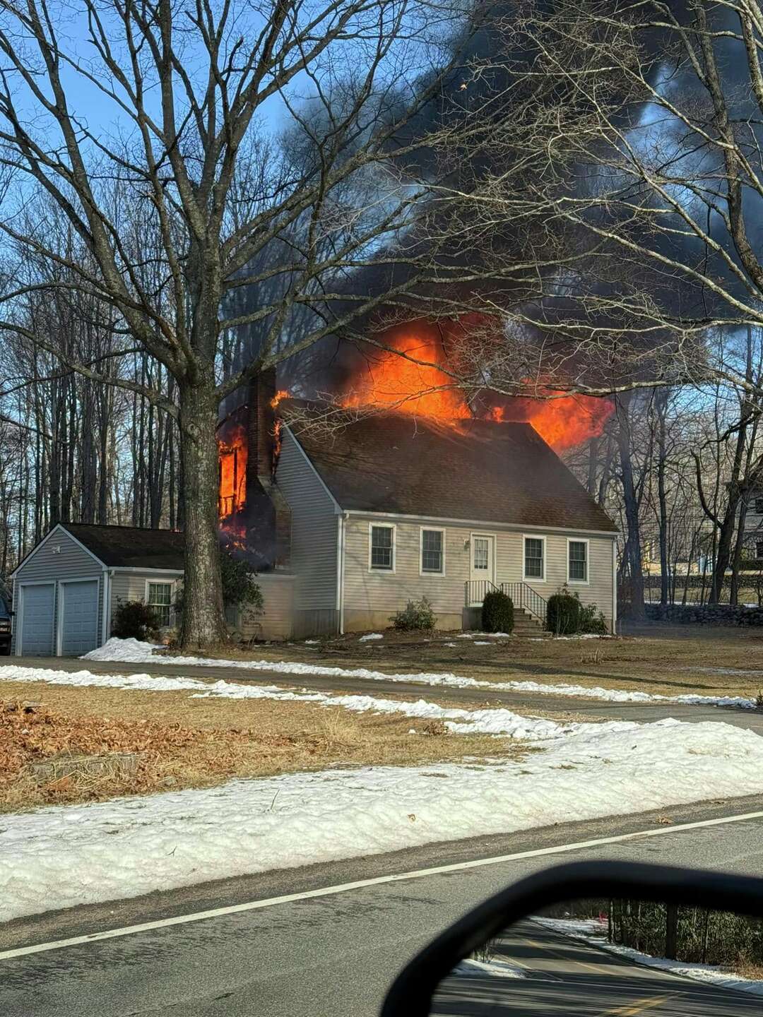 Oxford fire damages Hawley Road home, displaces resident: Officials