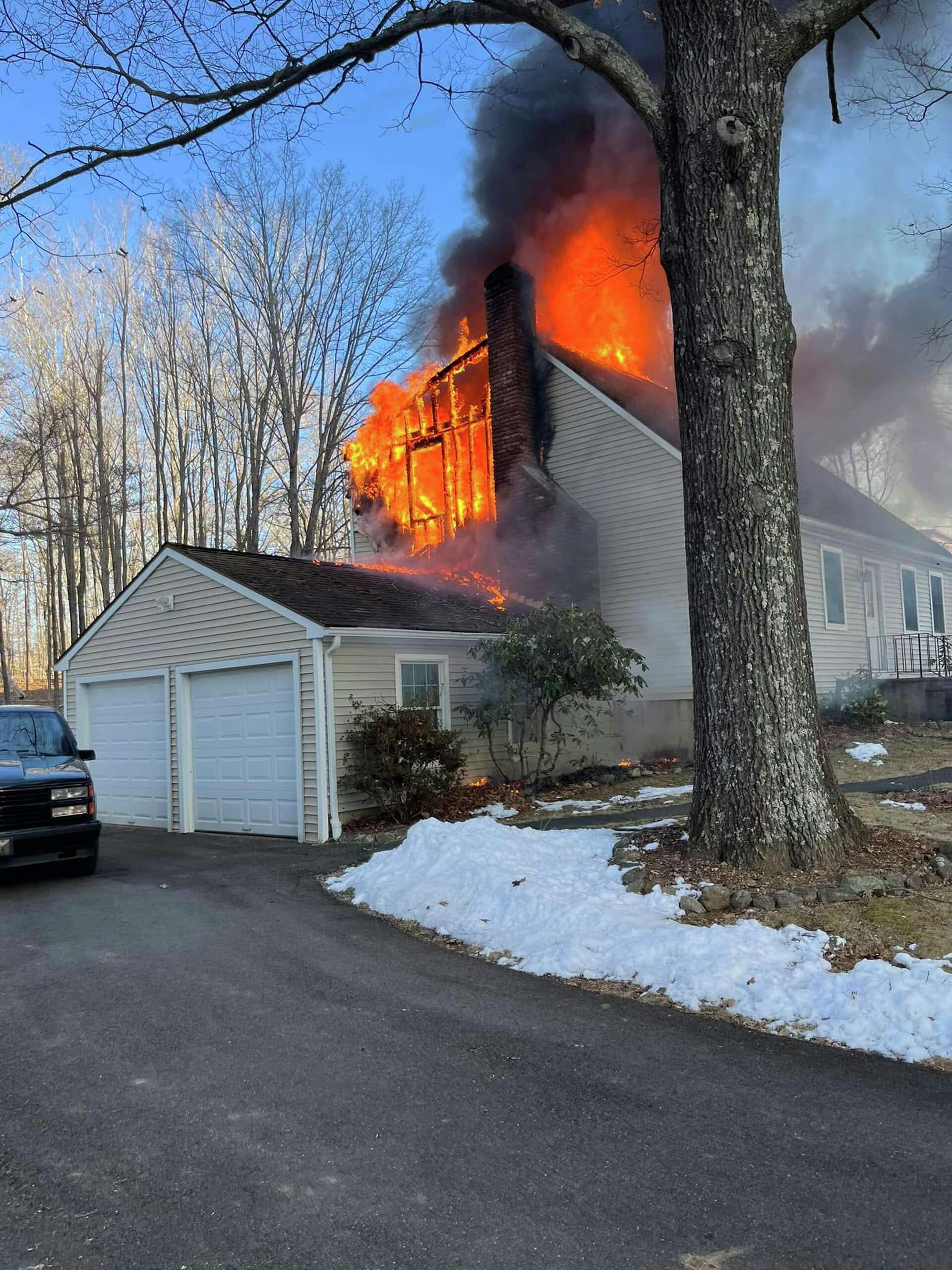 Oxford fire damages Hawley Road home, displaces resident: Officials