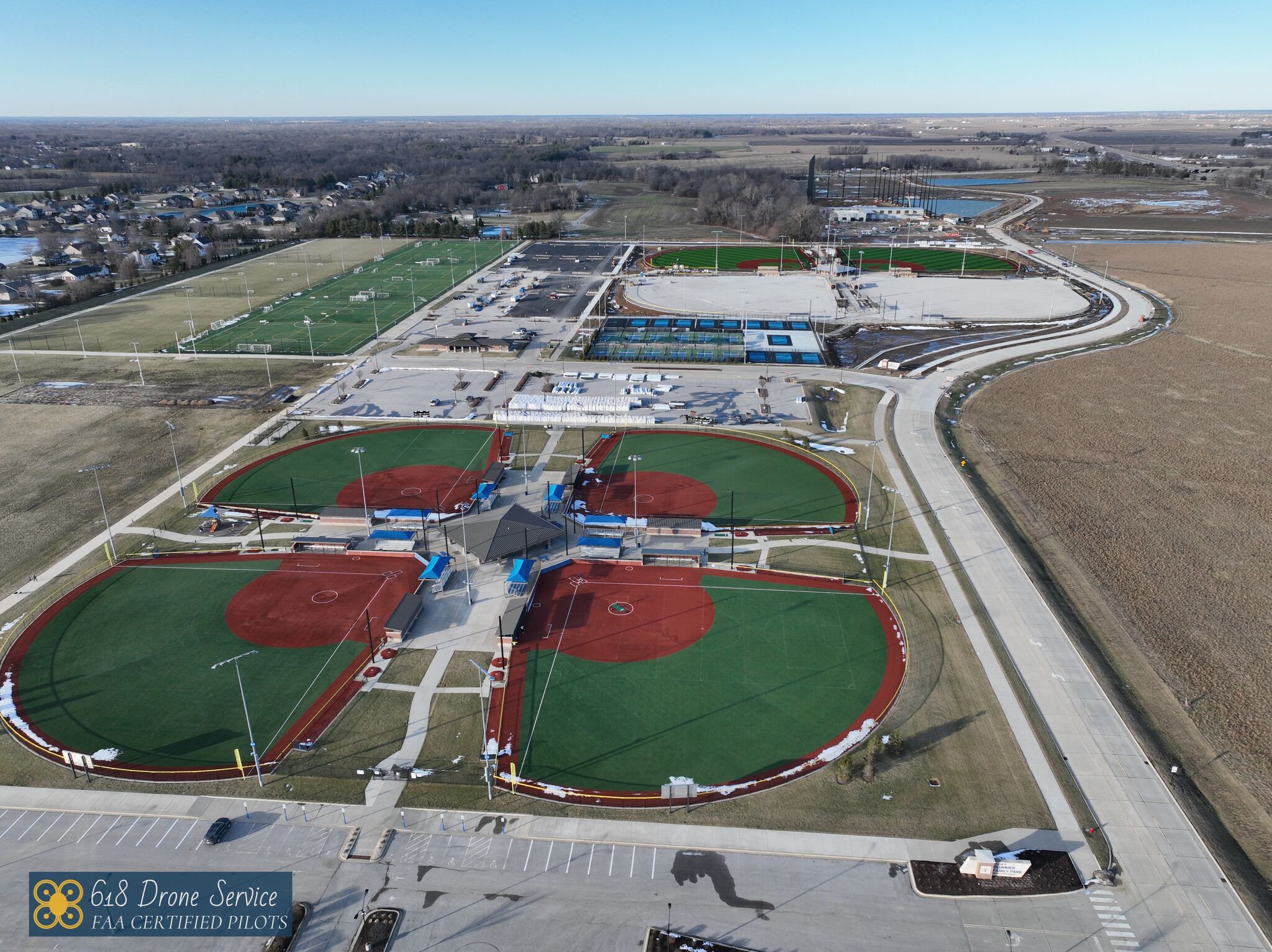 Plummer Family Park in Edwardsville IL working on expansion